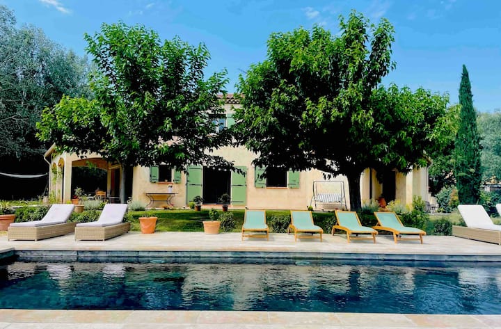Villa Avec Piscine à Deux Pas D’aix En Provence - Mimet