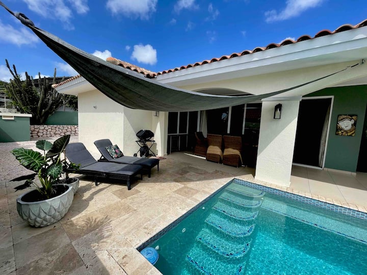 Salt Lake, Ocean View Villa #2 Private Pool - Curaçao