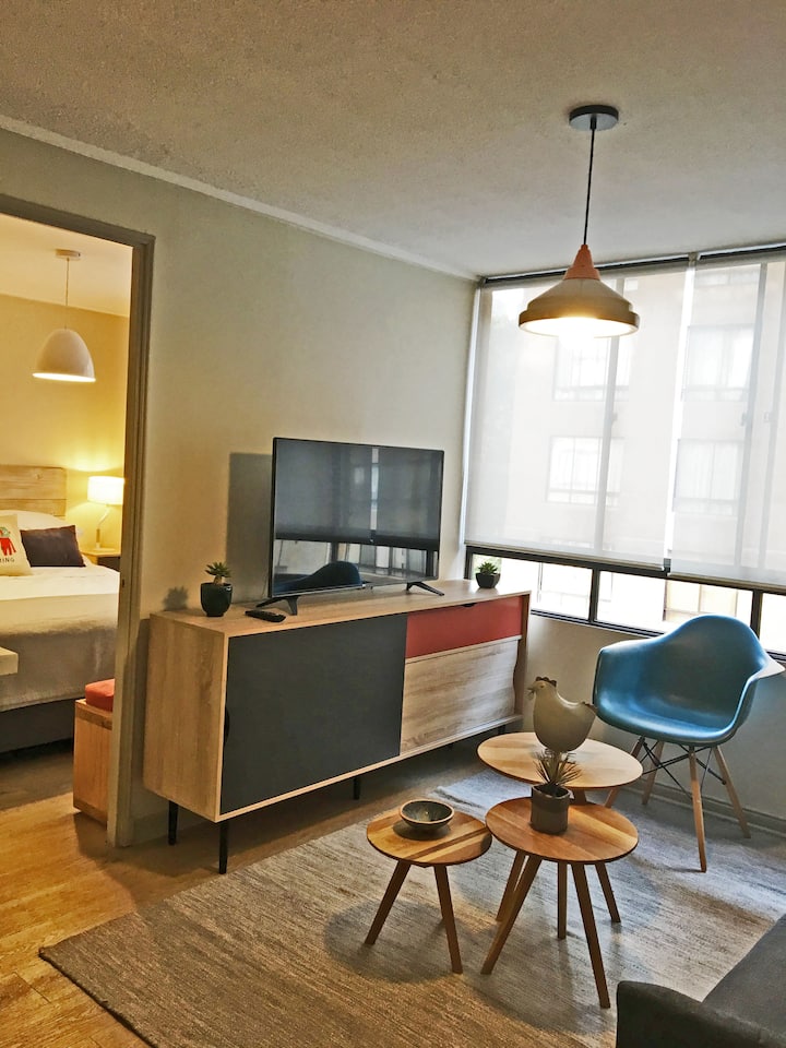 In Lastarria, Full Equiped, Metro Bellas Artes - Santiago