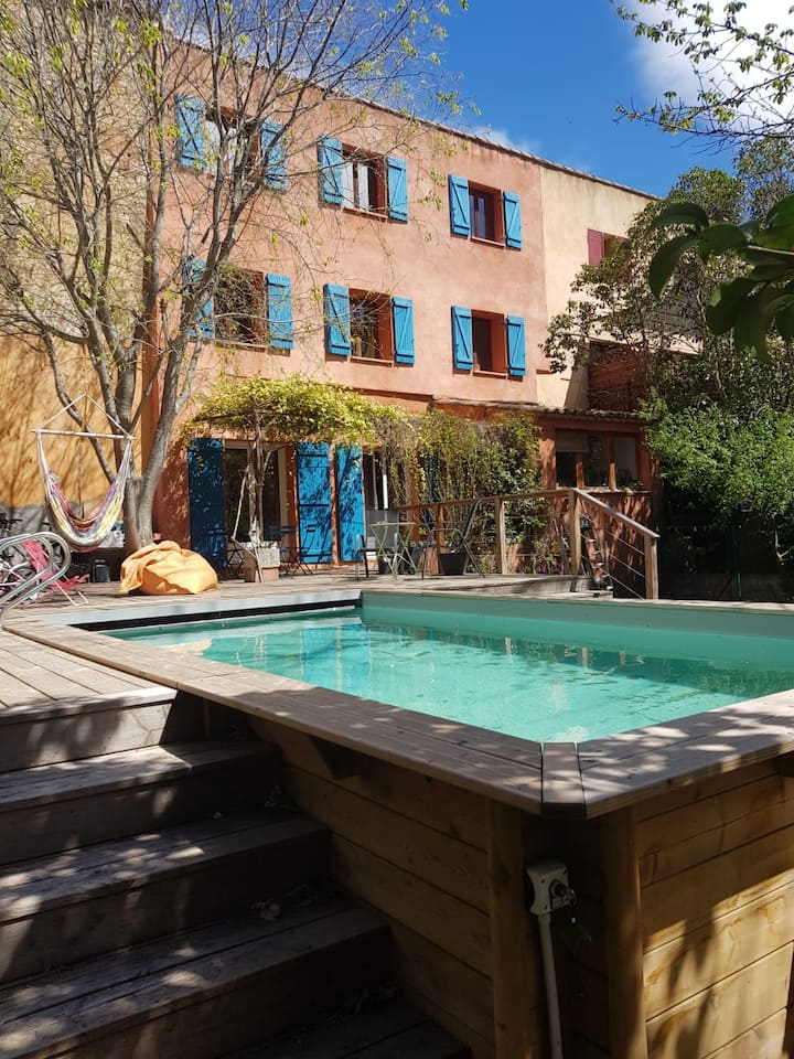 Rare : Grande Maison De Ville Avec Jardin, Piscine - Draguignan