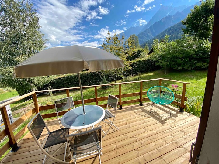 Mont Lachat: Appartement Avec Terrasse Au Soleil - Chamonix-Mont-Blanc