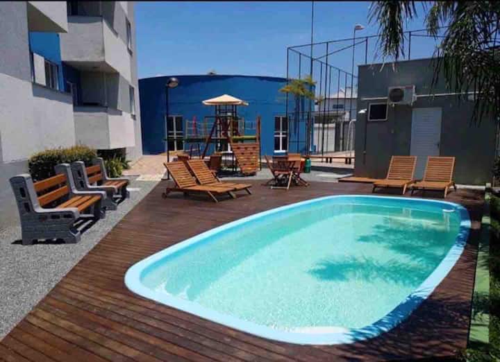 Ap 2q•piscina•frente Ao Mar•5min Beto Carrero - Penha