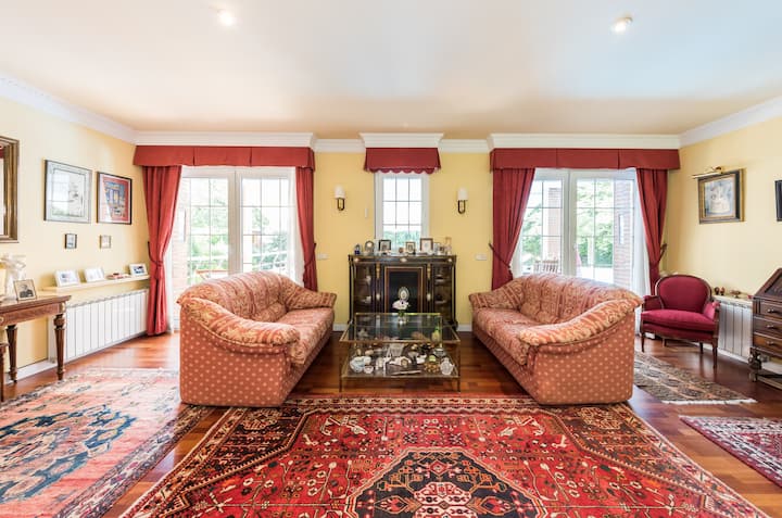 The Book Room In A Large Luxury Villa Near Madrid - Los Olivos
