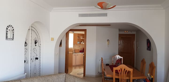 Appart. Résidence Côte D'azur Pieds Dans L'eau - Hammamet