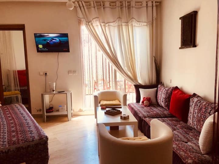 Studio Cozy Au Quartier Gauthier Avec Terrasse - Casablanca
