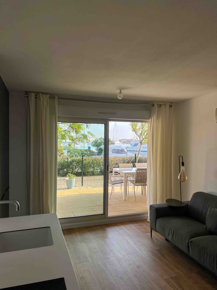Rare, 2 Chambres, Jardin, Parking, Face Bateaux - Sainte-Marie
