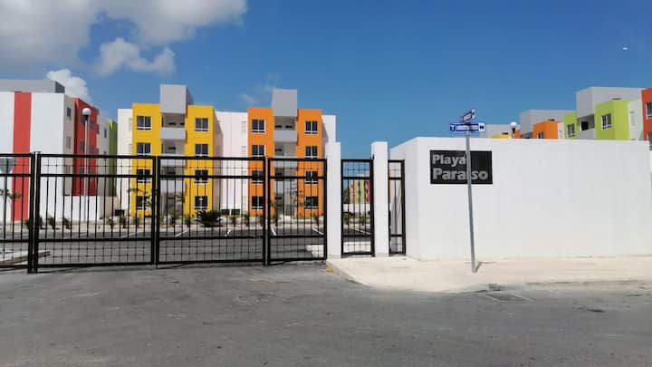 Departamento Planta Baja Alberca Playa Paraíso - Cozumel