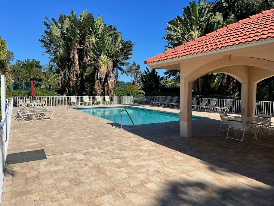 2 bed 2 bath ground floor gated community pool