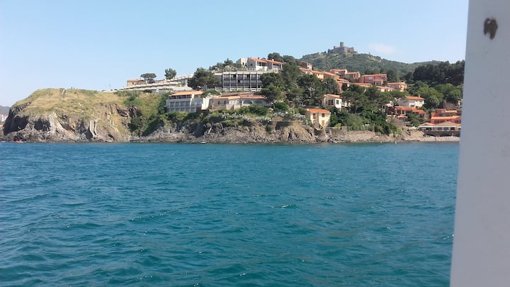Studio Cabine à Collioure Vue Sur Mer!!! - Collioure