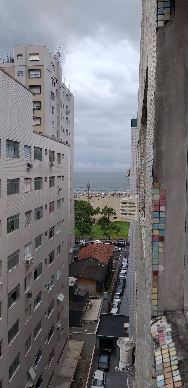 Sala Living Aconchegante No Coração Do Gonzaga. - Santos