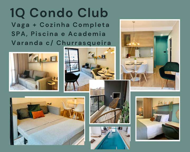 1q Cool No Batel: Condo Completo - Curitiba