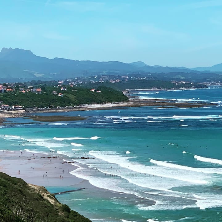 Ahetze: Maison Bois  Avec Grande Terrasse Au Calme - Saint-Jean-de-Luz