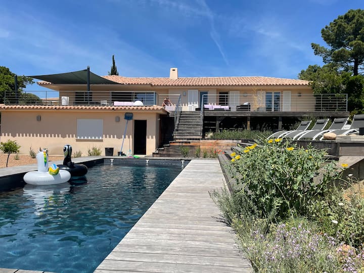 Villa Avec Piscine Et Spa Dans Résidence Privée - Porto-Vecchio
