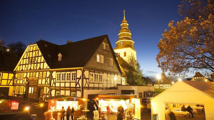 Eversberg 3 Nähe Winterberg Skiliftkarussell - Meschede
