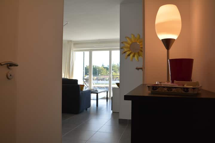 Appartement Neuf 44 M2 Climatisé -Parking Sécurisé - Saint-Laurent-d'Aigouze