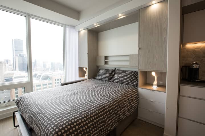 Studio - Montreal Canadiens Tower 2 (19th Floor) - Montreal