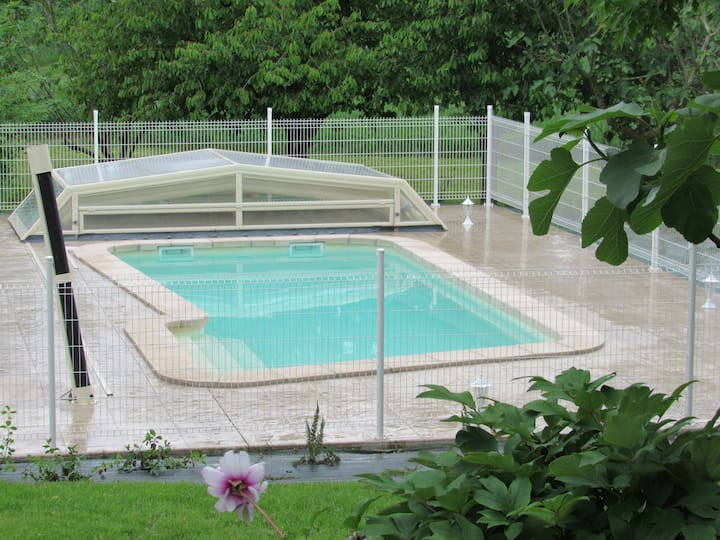Gîte Les Tournesols 10 Personnes - Piscine Et Spa - Mirepoix