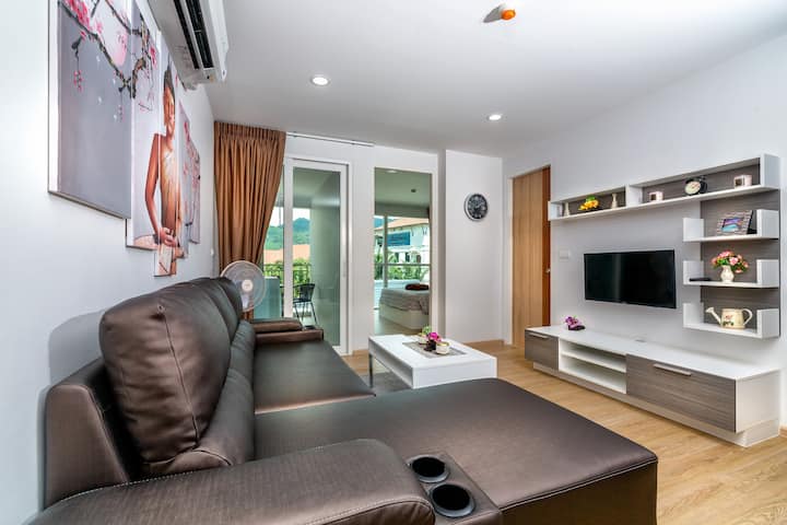 Stylish 1 Bedroom Apartment @Kata, Beach - 900 M - Kata Beach