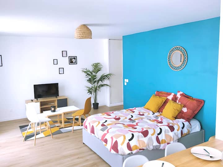 Grand Studio Lumineux Au Pied Du Tramway - Villemomble