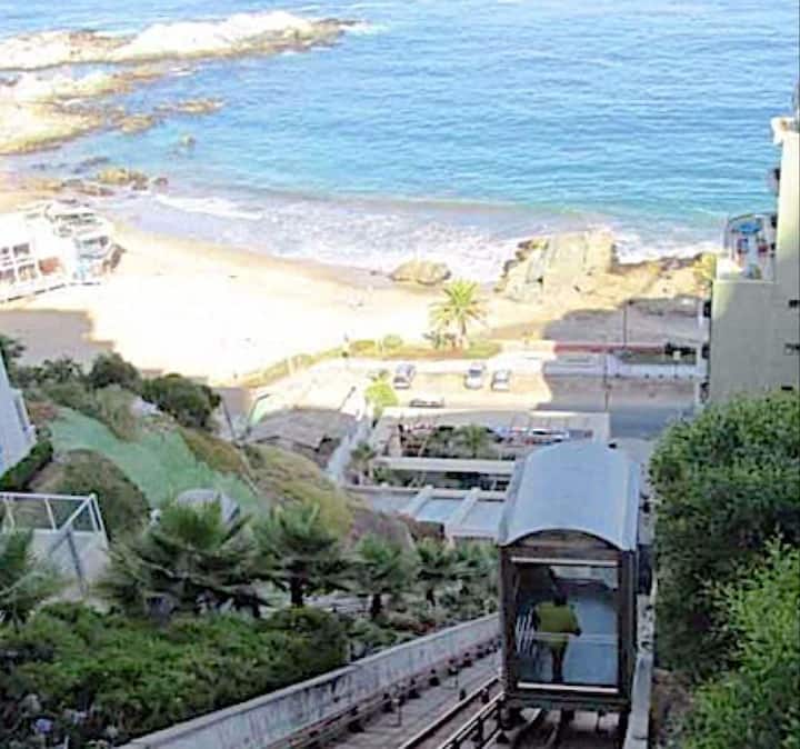 Euromarina 1. Terraza Con Ventanal. Wifi En Depto - Viña del Mar