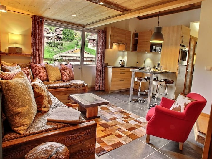 Appartement Face Piste 2 Chbs+mezzanine Grand Lit - Les Carroz d'Arâches