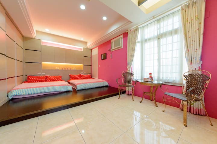 紅櫻馬卡龍4人房 - Hualien County