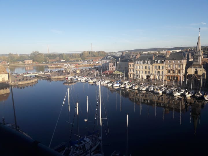 Joli Et Spacieux Studio Dominant Le Vieux Port - ibis Honfleur