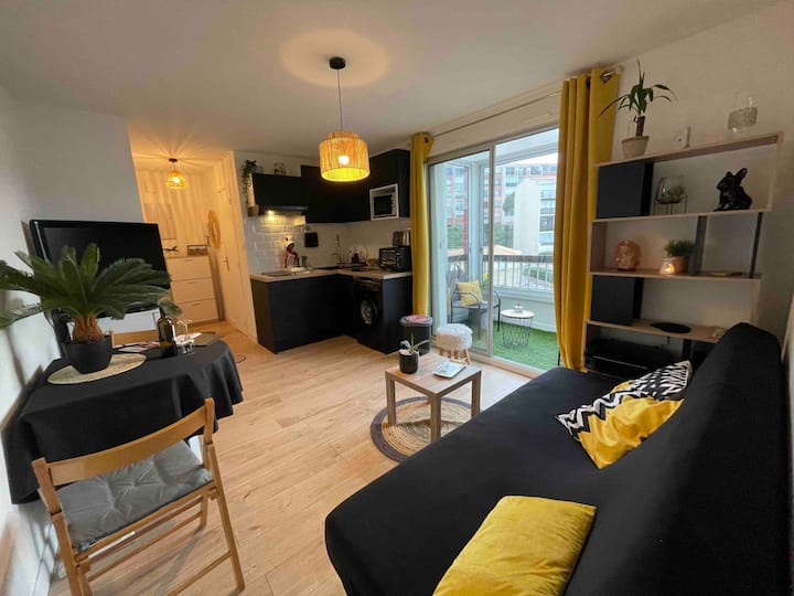 Chaleureux Appt T2 Au Centre Port - Agde