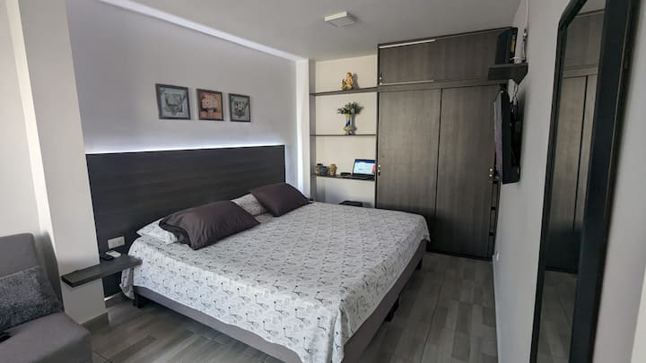 Moderno Estudio, Primer Piso, Independiente. - Cali