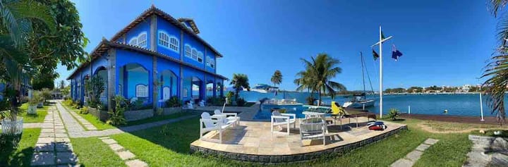 Mansão De Luxo Na Ogiva Com Canal Navegável! - Cabo Frio