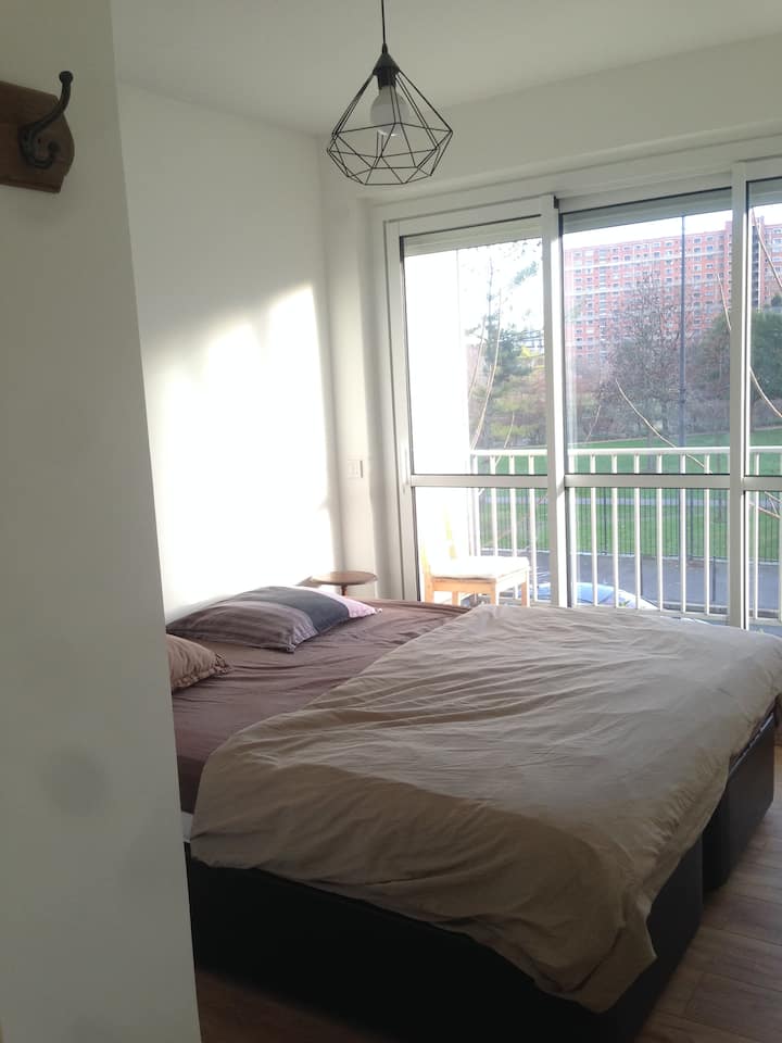 Private Bedroom Near A Green Park - Charenton-le-Pont
