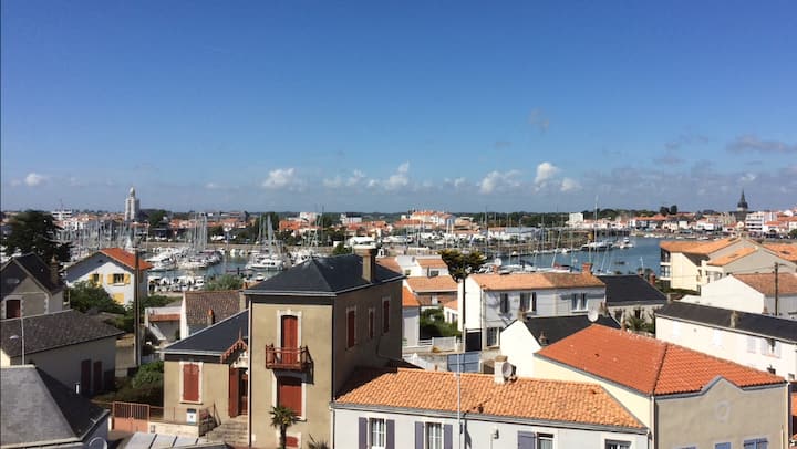 Appartement Vue Port - 100m De La Plage / Mer - Saint-Gilles-Croix-de-Vie