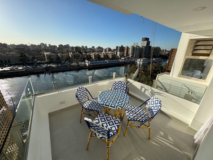 Panoramic Nile View / New Furnished / In Zamalek - Cairo