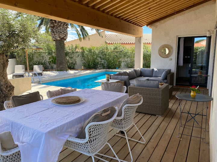 Belle Villa Bord De Mer Côte Radieuse - Saint-Cyprien