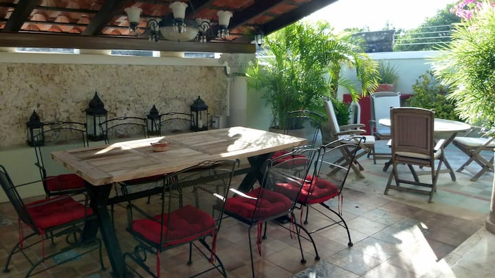 Zimmer Mit Dachterrasse In Kolonialhaus In Merida - Mérida