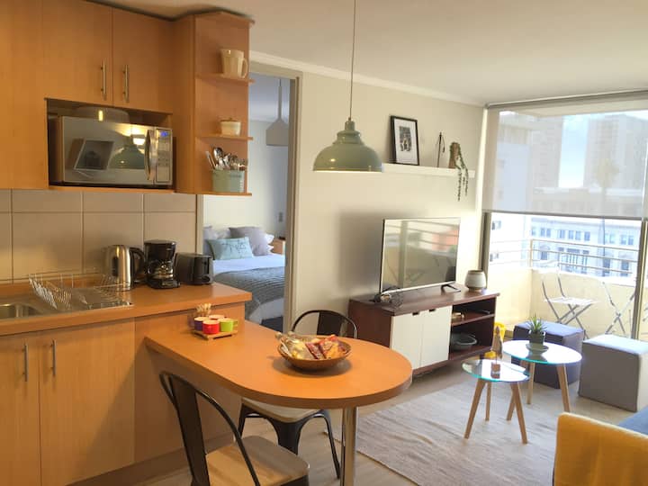 In Lastarria, W/ac, Full Equiped - Santiago