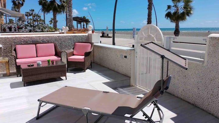 Fantástico Bungalow, A Pie De Playa, Primera Línea - La Marina