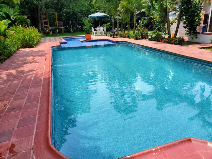 Vm.finca Privada Piscina Kiosco Wifi Bbq - Villavicencio