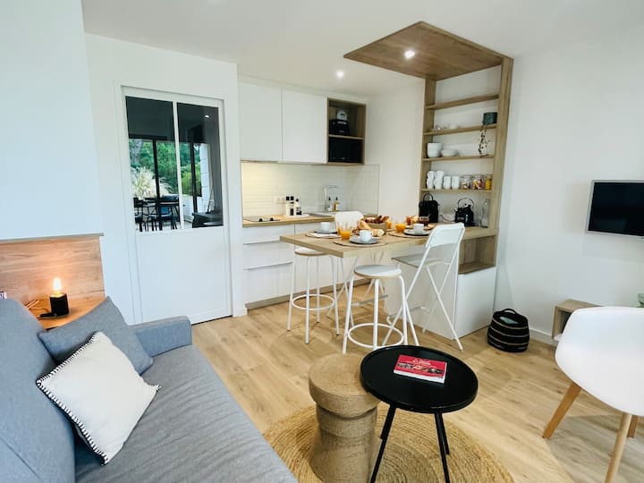 Le Minesa, Studio Cosy Dans Un Parc Arboré. - La Baule-Escoublac