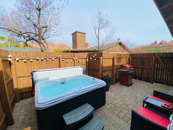 Romantic Cottage,king Bed ¥ Private Hottub£uptown! - Sedona, AZ