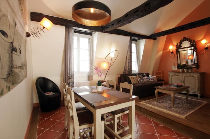 Huchette, 2 Bedrooms Duplex Air Conditionning - Paryż