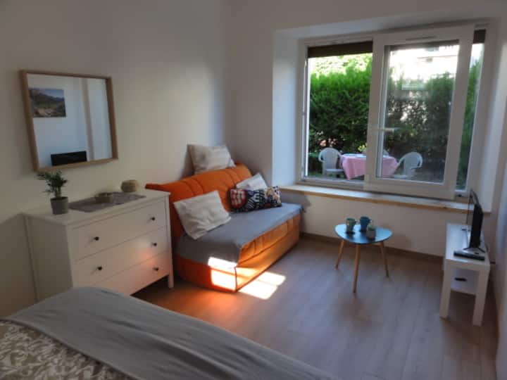 T1_rez De Jardin 30m2 Centre Calme Parking Cure - Aix-les-Bains