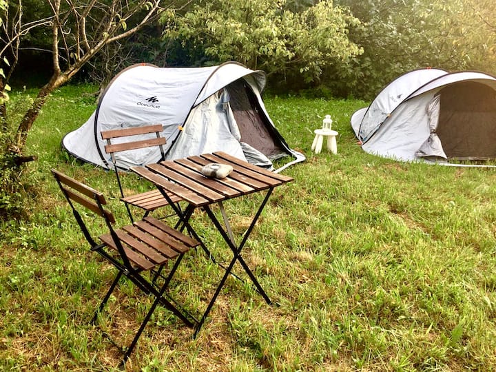Tents Nel Frutteto Bio-glamping In Como City . - Comer See