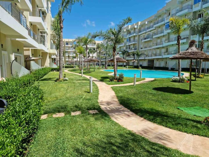 Appartement En Res Fermée Avec Accès A La Piscine - Bouznika