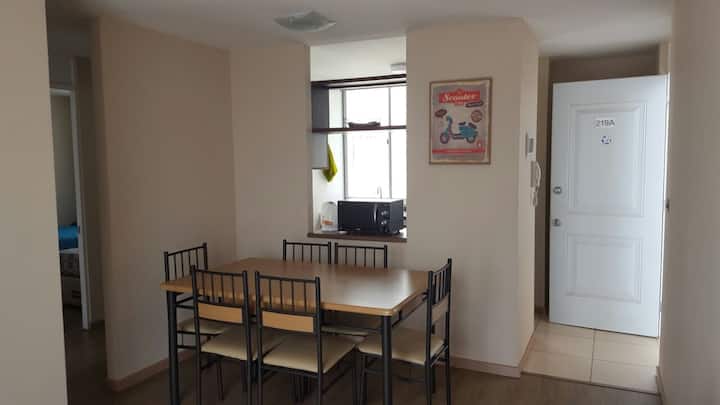 Depto. (Sector 4 Esquinas), A Pasos De La Playa - Coquimbo