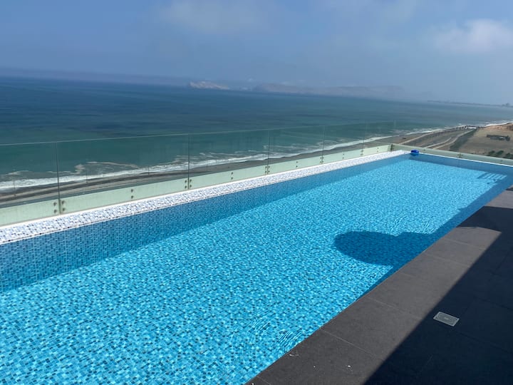 Hermoso Apartament Con Vista Al Mar - Lima