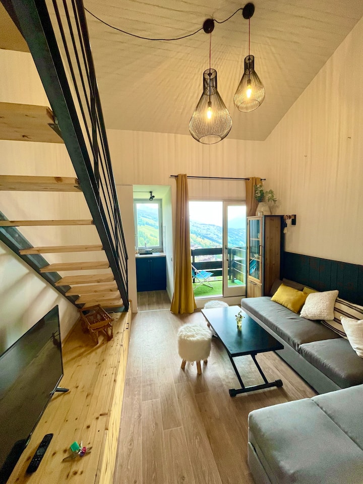 «La Belle Valmorel» Duplex 6 Pers. Ski Au Pied - Les Avanchers-Valmorel