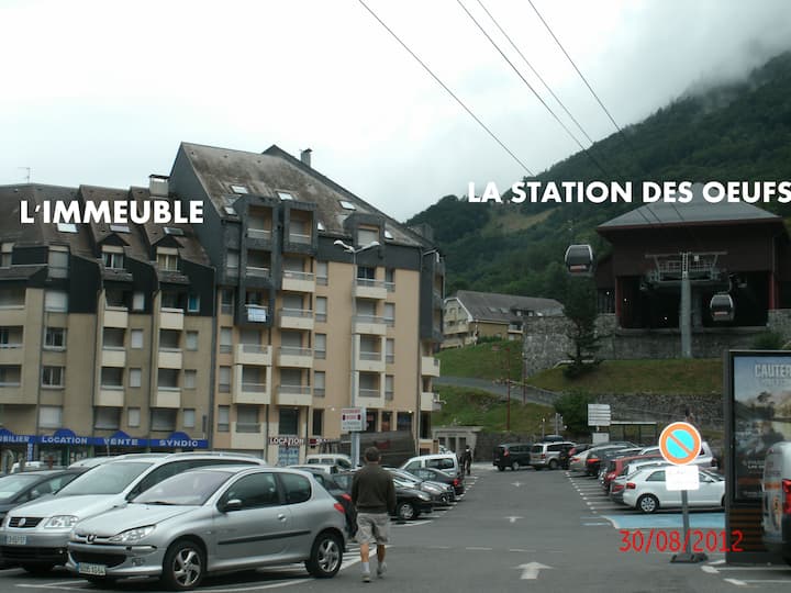 Studio Fonctionnel à 2 Pas De La Station Des œUfs - Cauterets