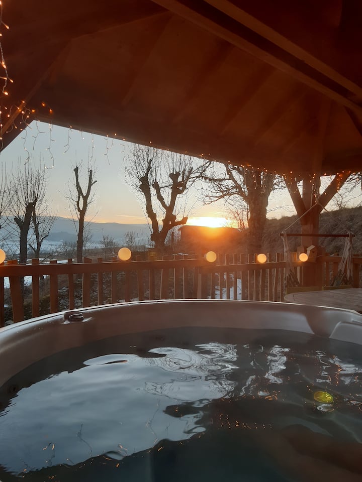 La Cabane Spa "Bérénice"  4 Pers - Villefort