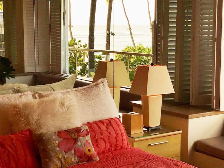 Diamondhead Beachfront Condo Con Su Propia Playa Privada - Hawái